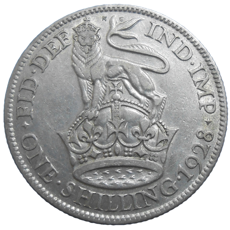 Veľká Británia 1 Shilling 1928 - Numizmatický obchod