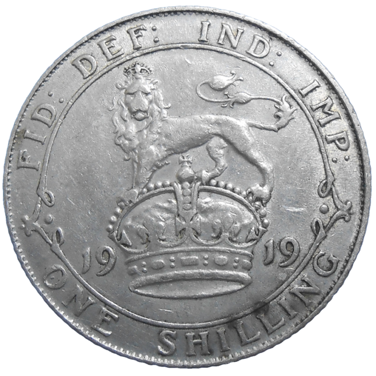 Veľká Británia 1 Shilling 1919 - Numizmatický obchod